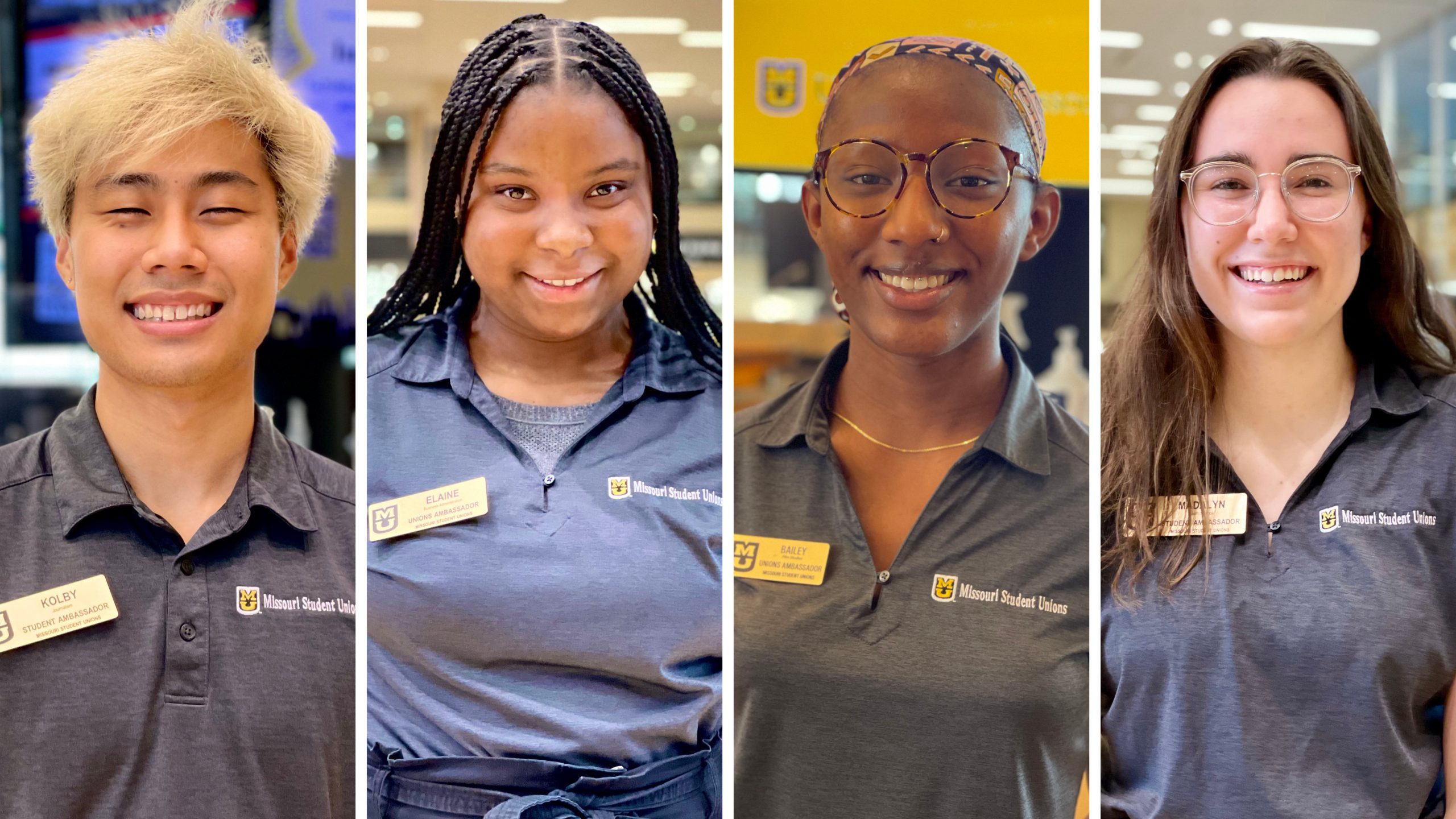 The Tigers behind the MU Student Unions