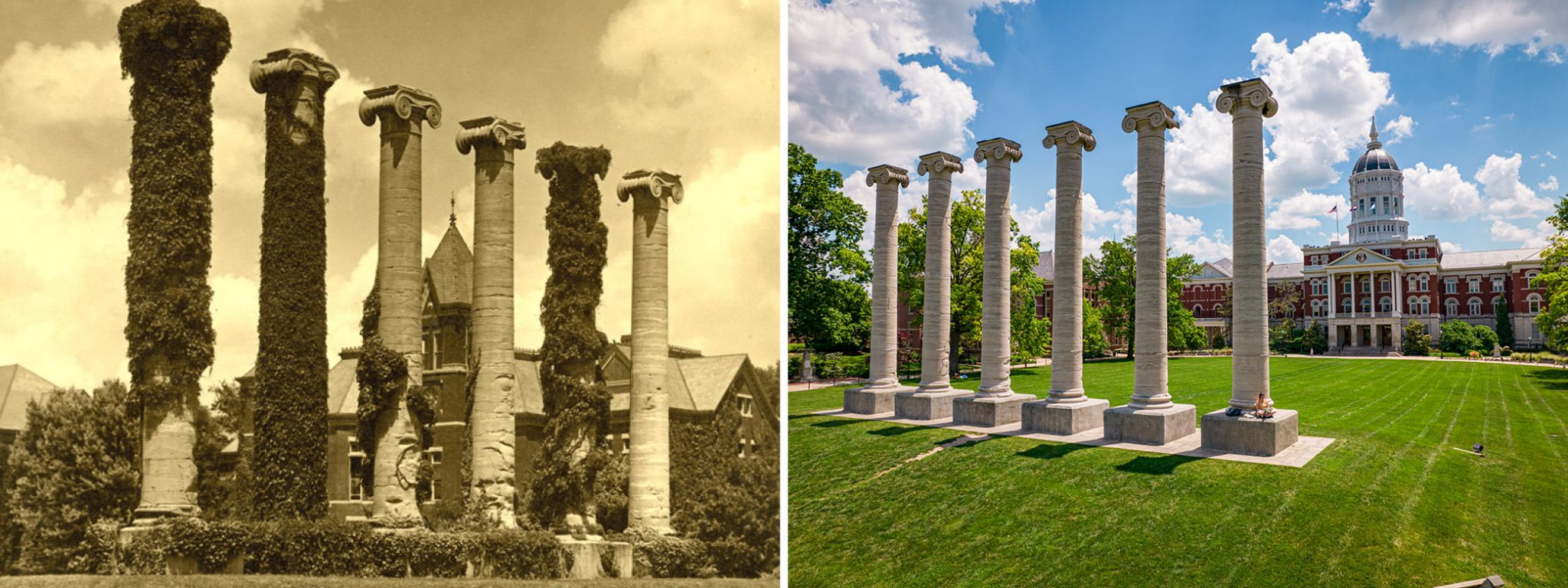 Photo gallery: A historic look at Mizzou’s campus, then and now
