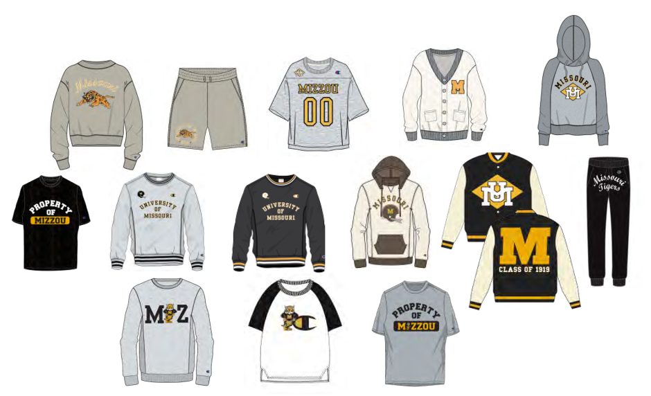 Student designs selected for new Mizzou Store merch