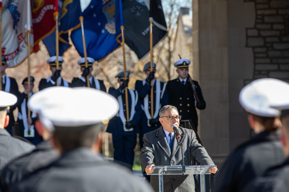 Photo gallery: Veterans Day wreath-laying ceremony 2022