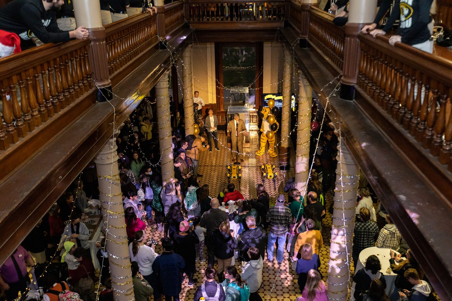 Photo gallery: The second annual Deck the Columns event