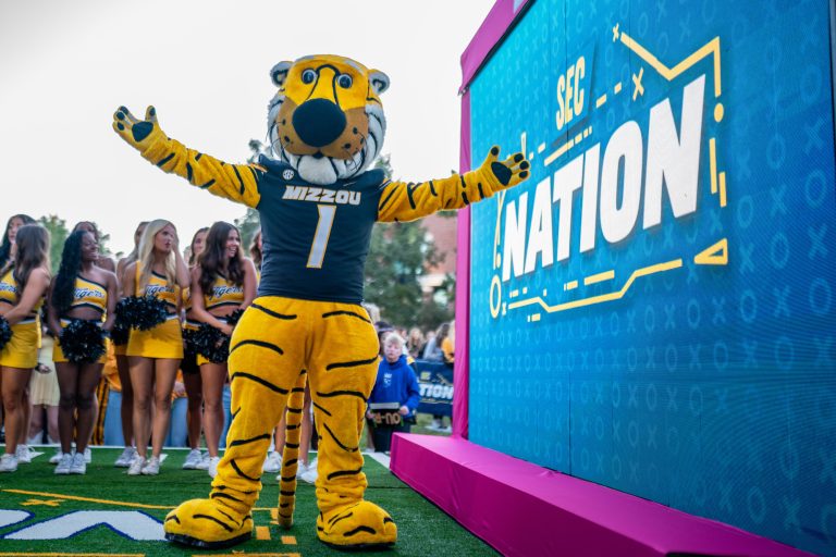 Photo gallery: SEC Nation visits campus ahead of Tiger victory